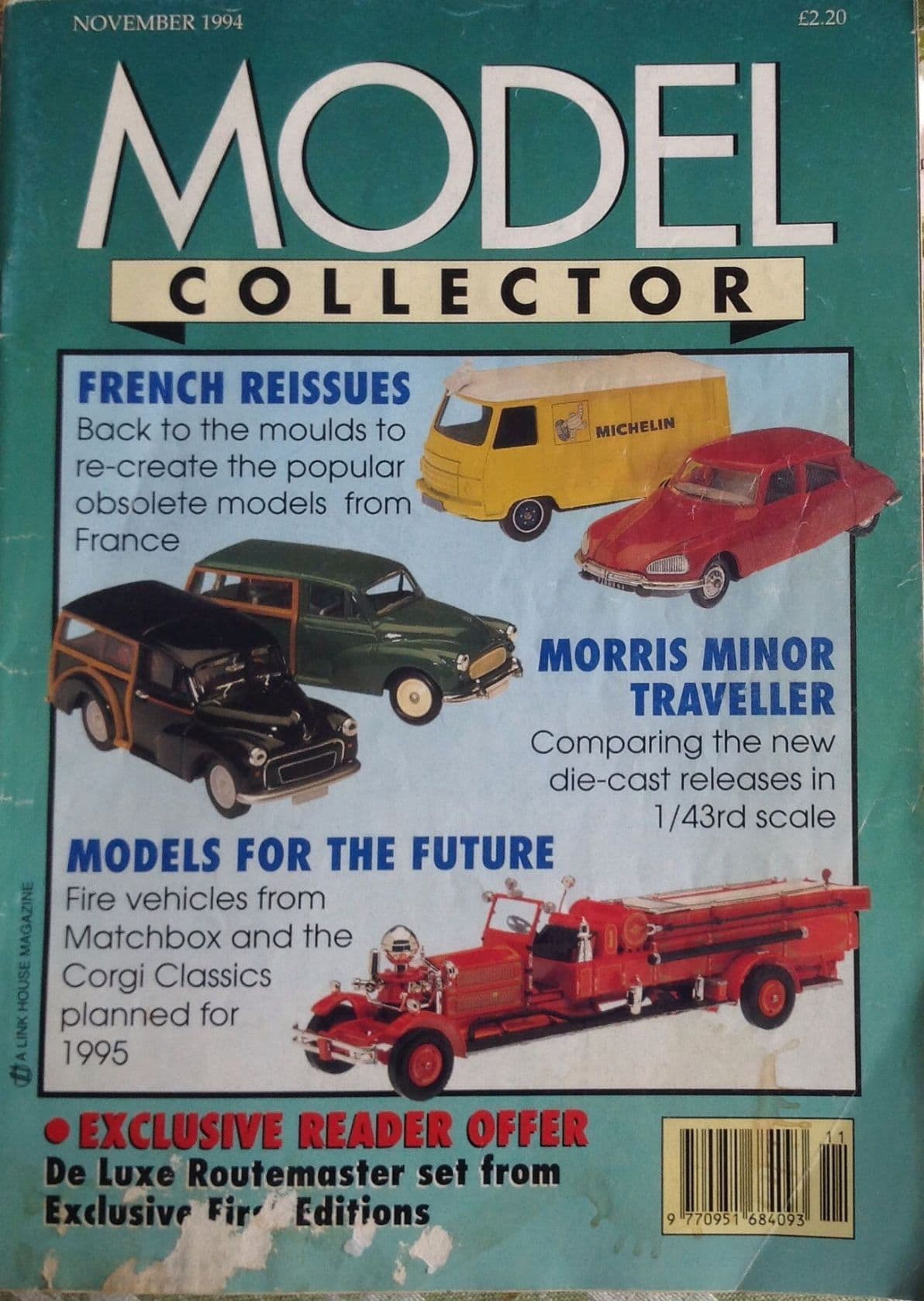ORIGINAL MODEL COLLECTOR MAGAZINE November 1994