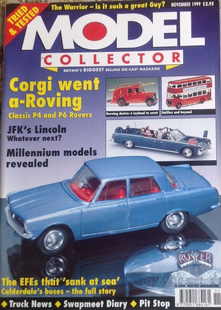 ORIGINAL MODEL COLLECTOR MAGAZINE November 1999