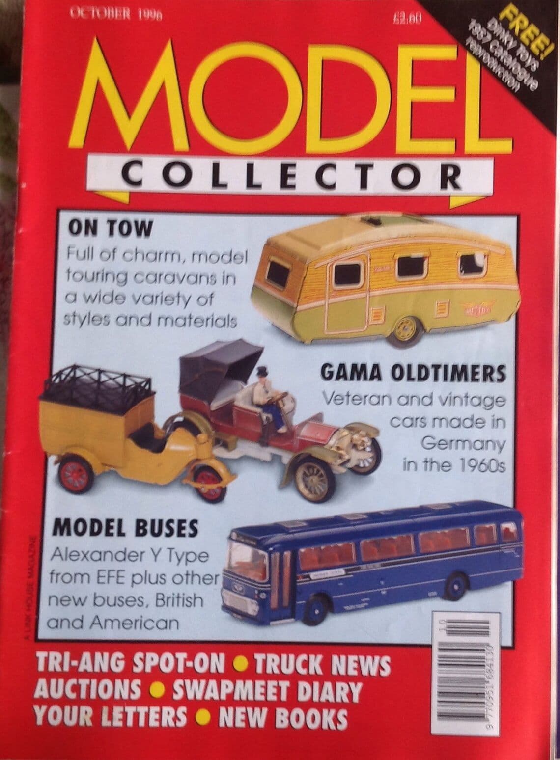 ORIGINAL MODEL COLLECTOR MAGAZINE October 1996