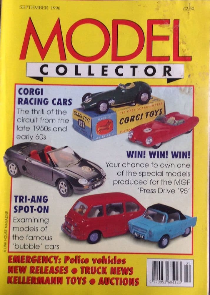 ORIGINAL MODEL COLLECTOR MAGAZINE September 1996