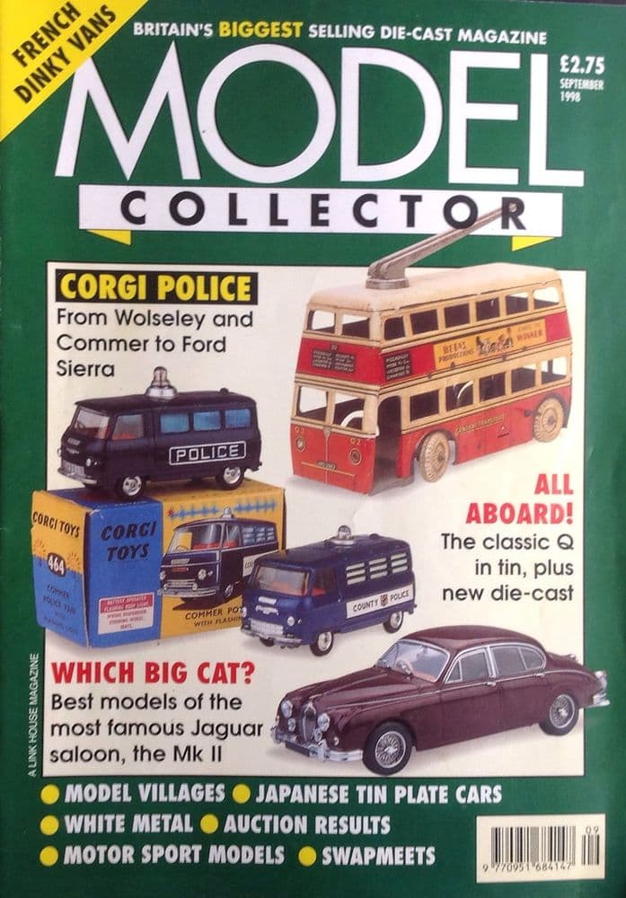 ORIGINAL MODEL COLLECTOR MAGAZINE September 1998
