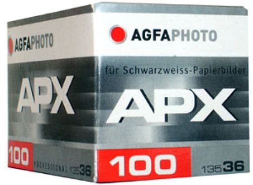 Agfa Photo APX 100 36 exposure Black & White Film NEW EMULSION