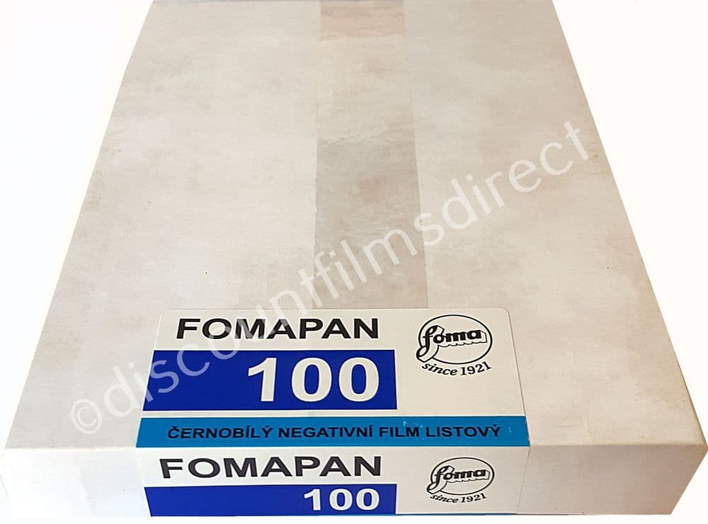 Fomapan Classic 100 Classic B& W 4x5& x22; Sheet Film 50 Sheets