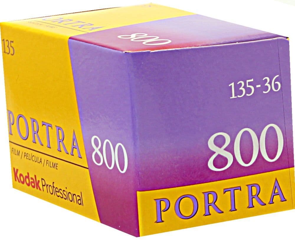 Kodak Portra 800 iso 35mm 36 exposure Colour Print Camera Film