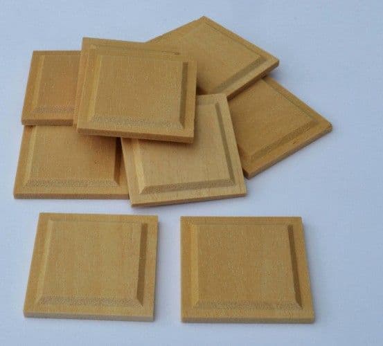 1420 Square wooden panels pack