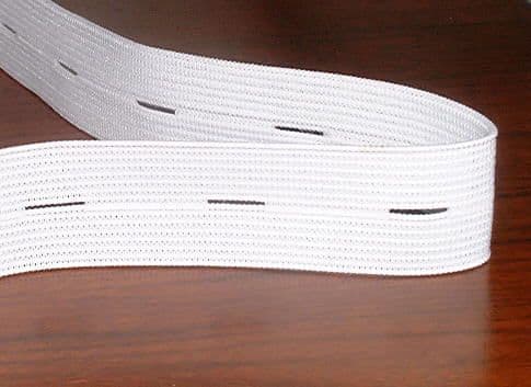 Button Hole Elastic | M. Courts Ltd