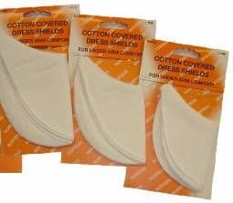 NDS Cotton Covered Dress Shields | M. Courts Ltd