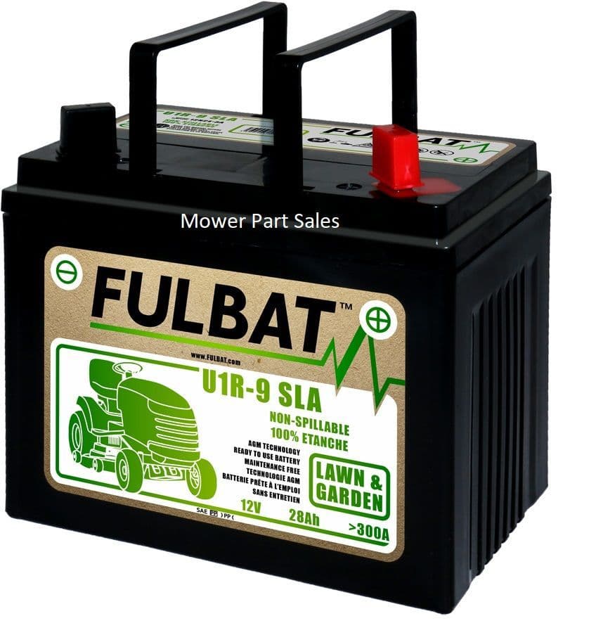 12v 28AH Mower Battery R/H Pos Husqvarna CT151 Jonsered Craftsman Rally ...