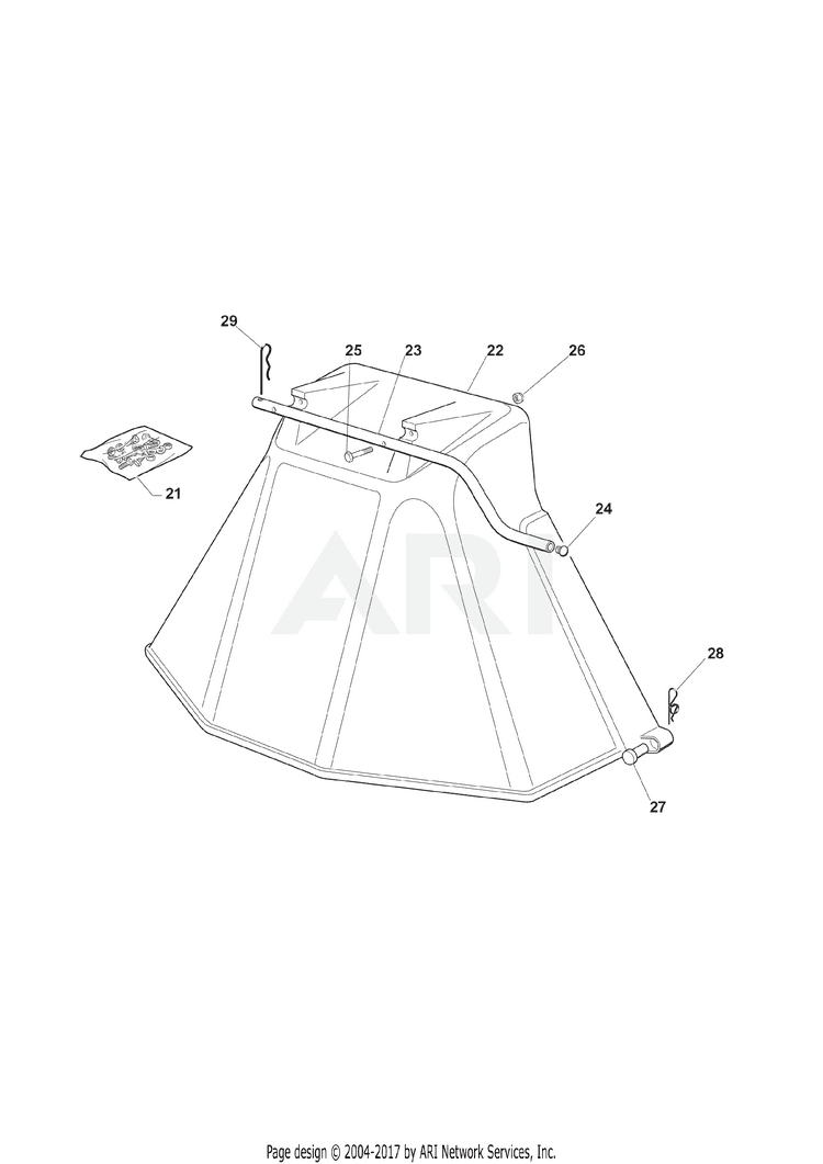 299900016/0 Deflector Stone Guard Castel Garden 102 /122cm Models From ...