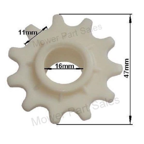 Chain Tightening Tensioner Pinion Fits Mountfield 1440M 1440H 1640M ...