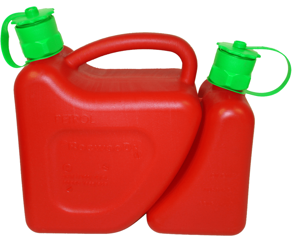 Chainsaw Combi Can With Anti Spill Spouts 5L Petrol Oil Fuel Combican