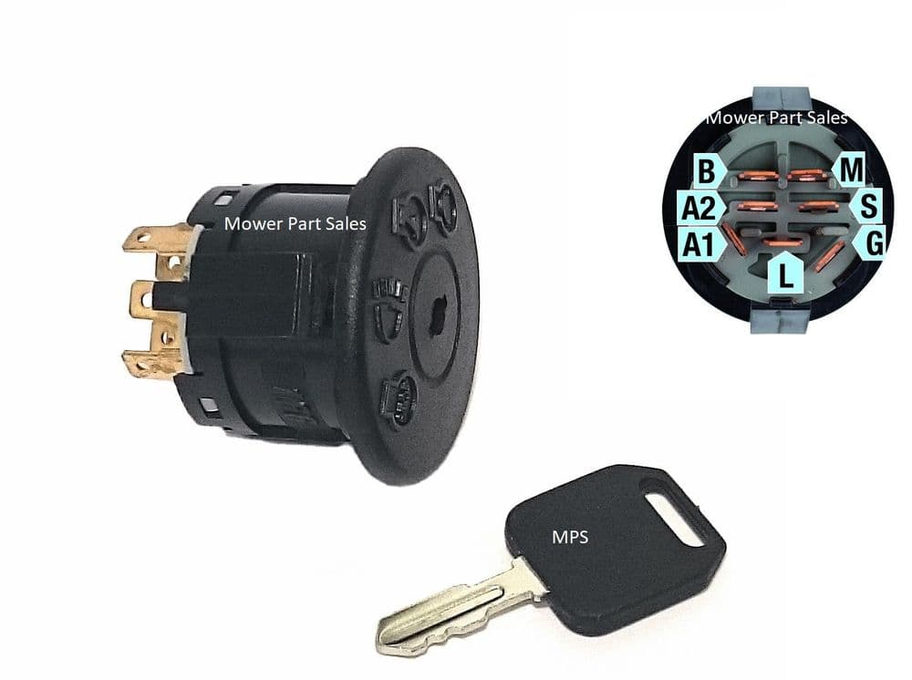 Ignition Switch John Deere L100 L105 L107 L108 L110 L118 L120 LT130 ...