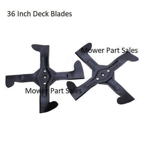 Set 4 Blades 36" Deck Rally Bestgreen BM115B92RB BM135B92HRBK RB11592RB ...