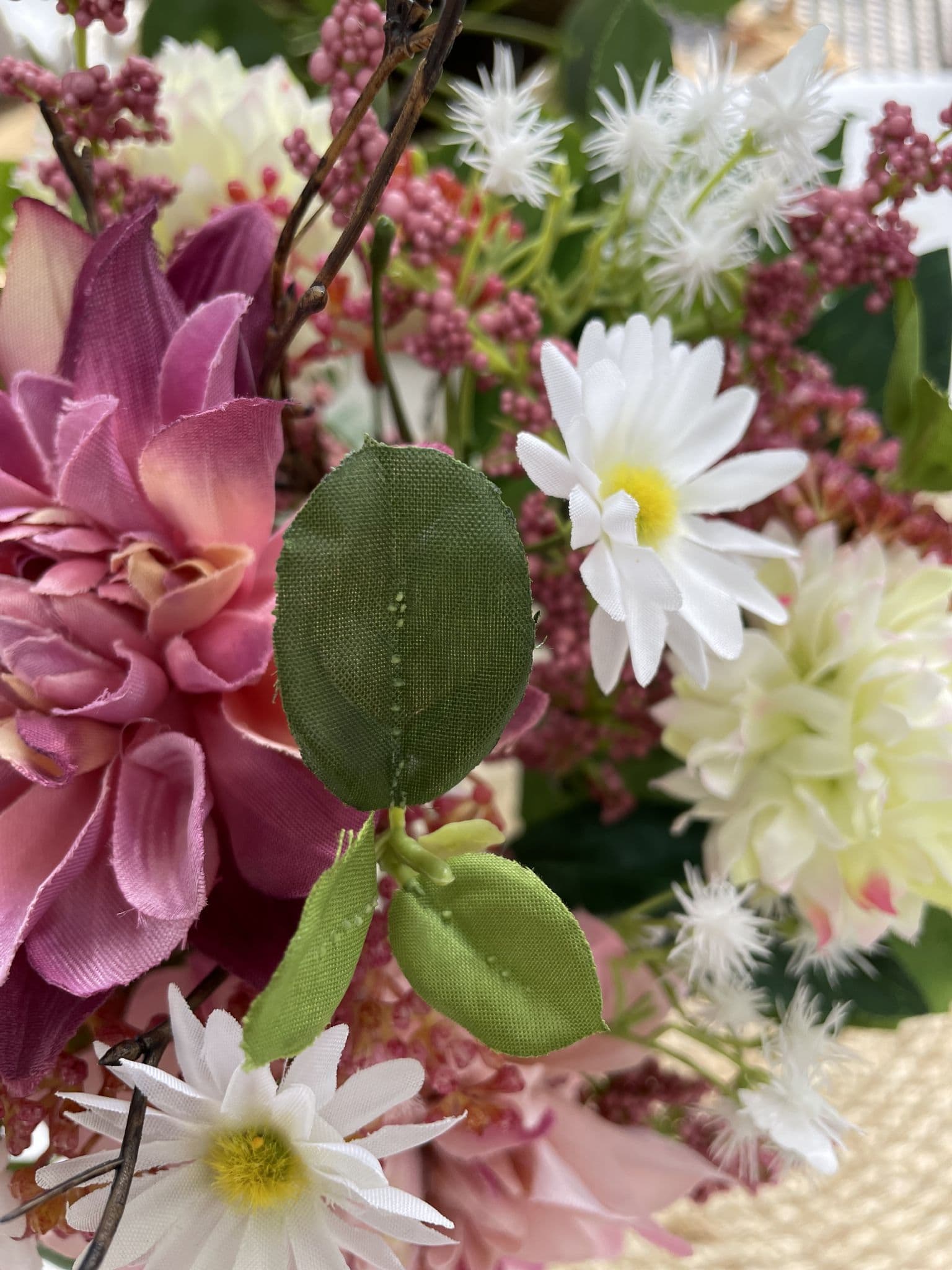 Pink Country Garden Posy/Bunch