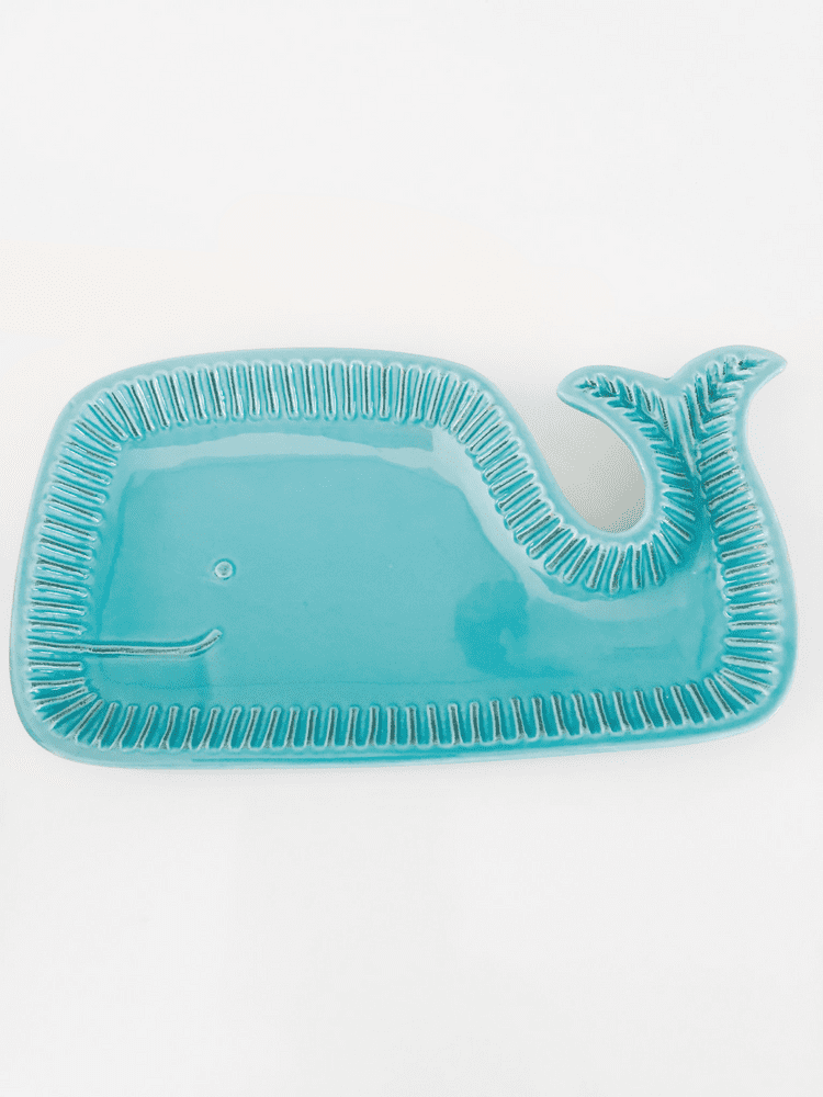 Whale Dish Blue