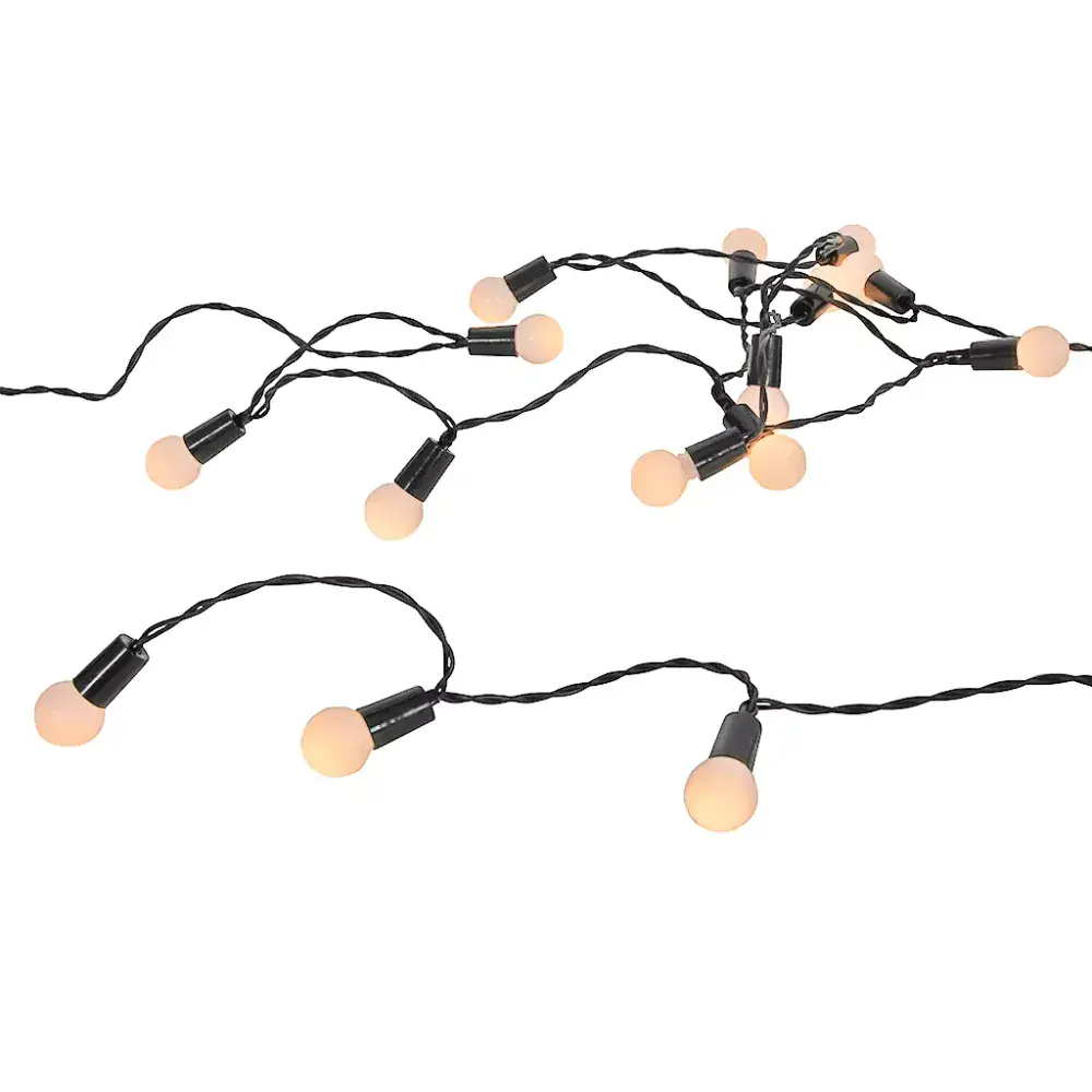 10 LED Bulb Outdoor Light String 1m + Timer | Dannells