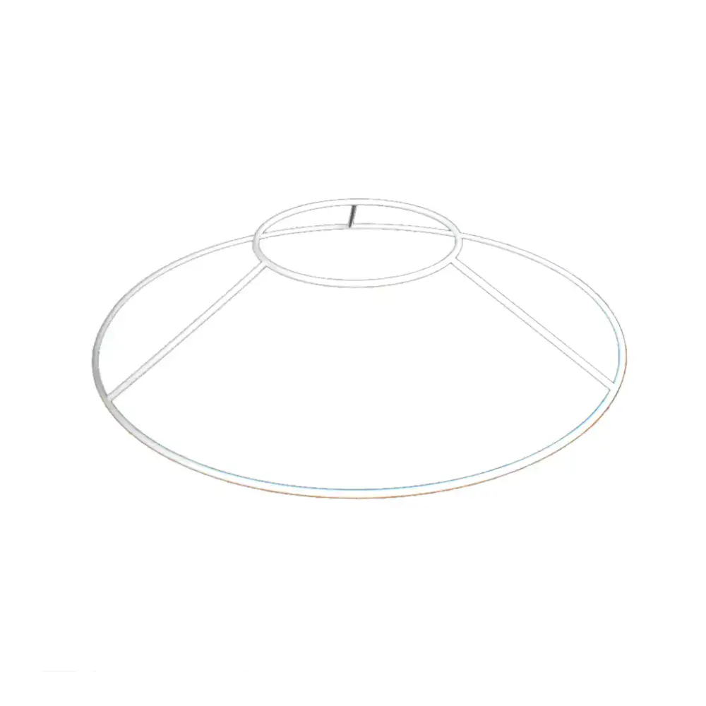 30cm Duplex Top Circular Lampshade Ring