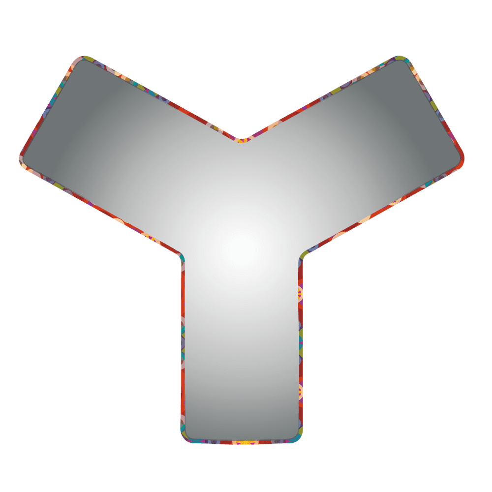 30cm Propeller / Y Frame Lampshade Diffuser - Translucent polypropylene