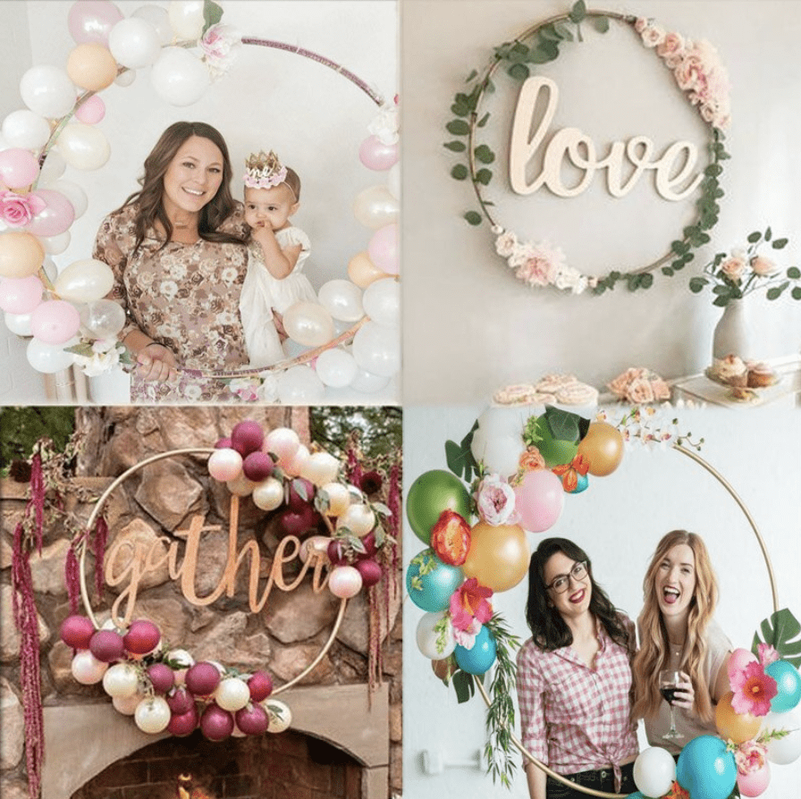 45cm Balloon Ring / Frame Decoration