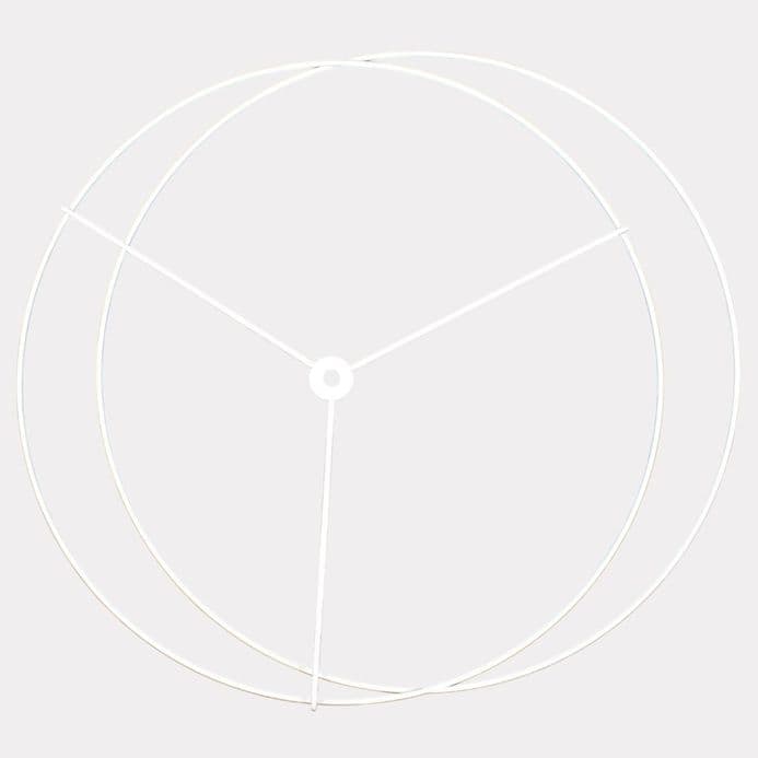 45cm US Spider Fitter 1/2" Washer Circular Lampshade Ring Set