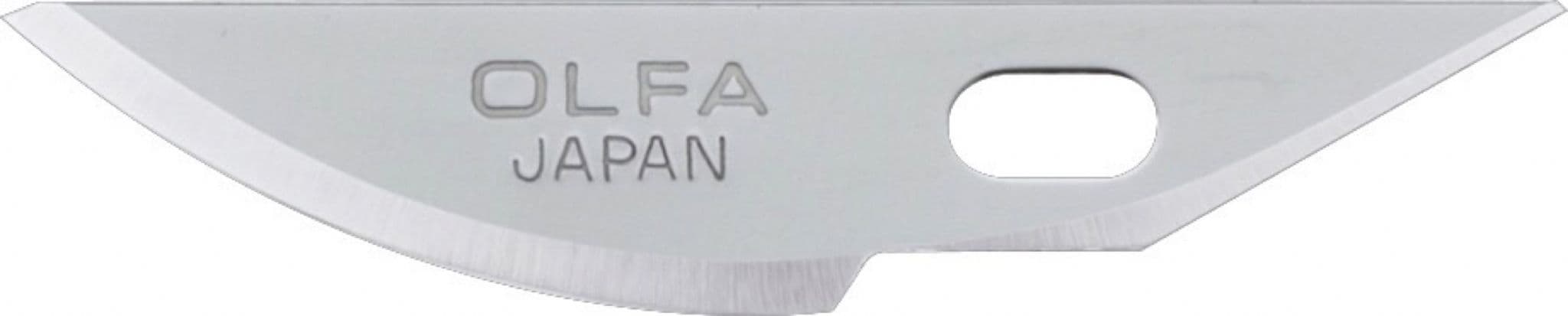 Curved Carving Art Cutter Blade 5 Blades in a Pack OLF/KB4R/5