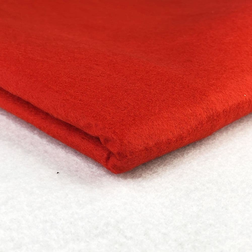 Fabulous Felt Fabric 150cm - Red
