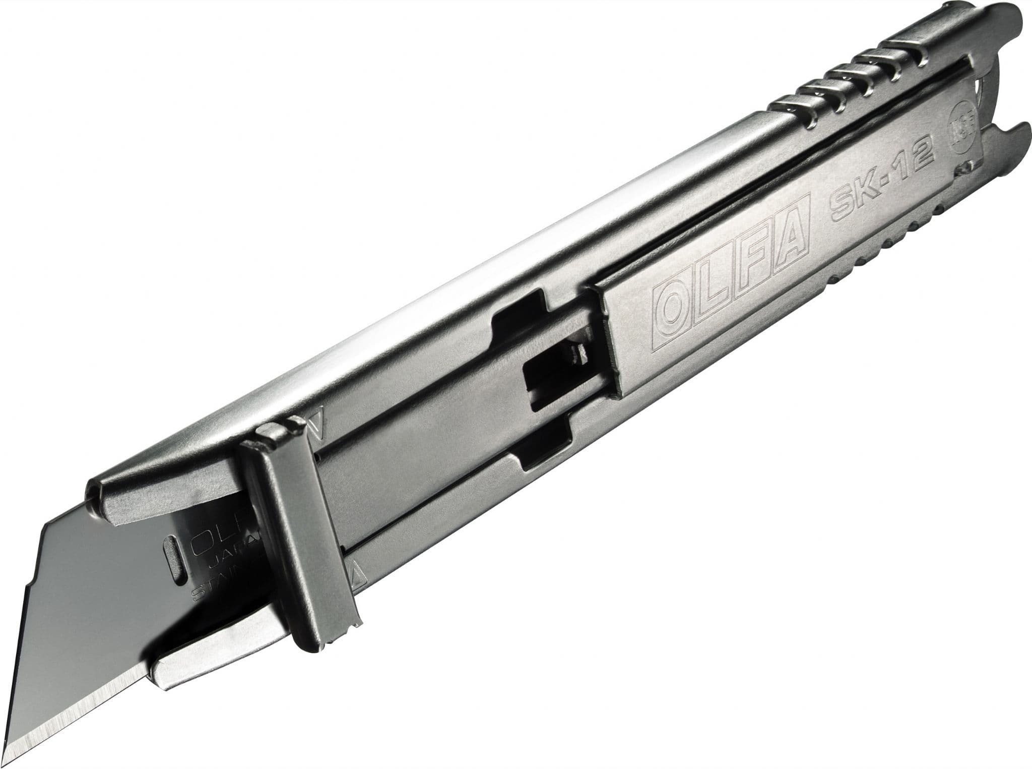 Olfa Stainless Steel Semi Auto Retracting Cutter OLF/SK12