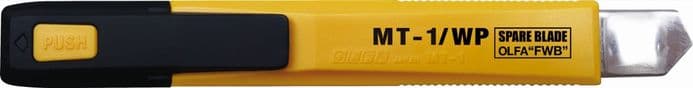 Olfa Wallpaper Cutter 12 5mm v 2 with Pocket Clip & Blade Snapper OLF/MT1WP