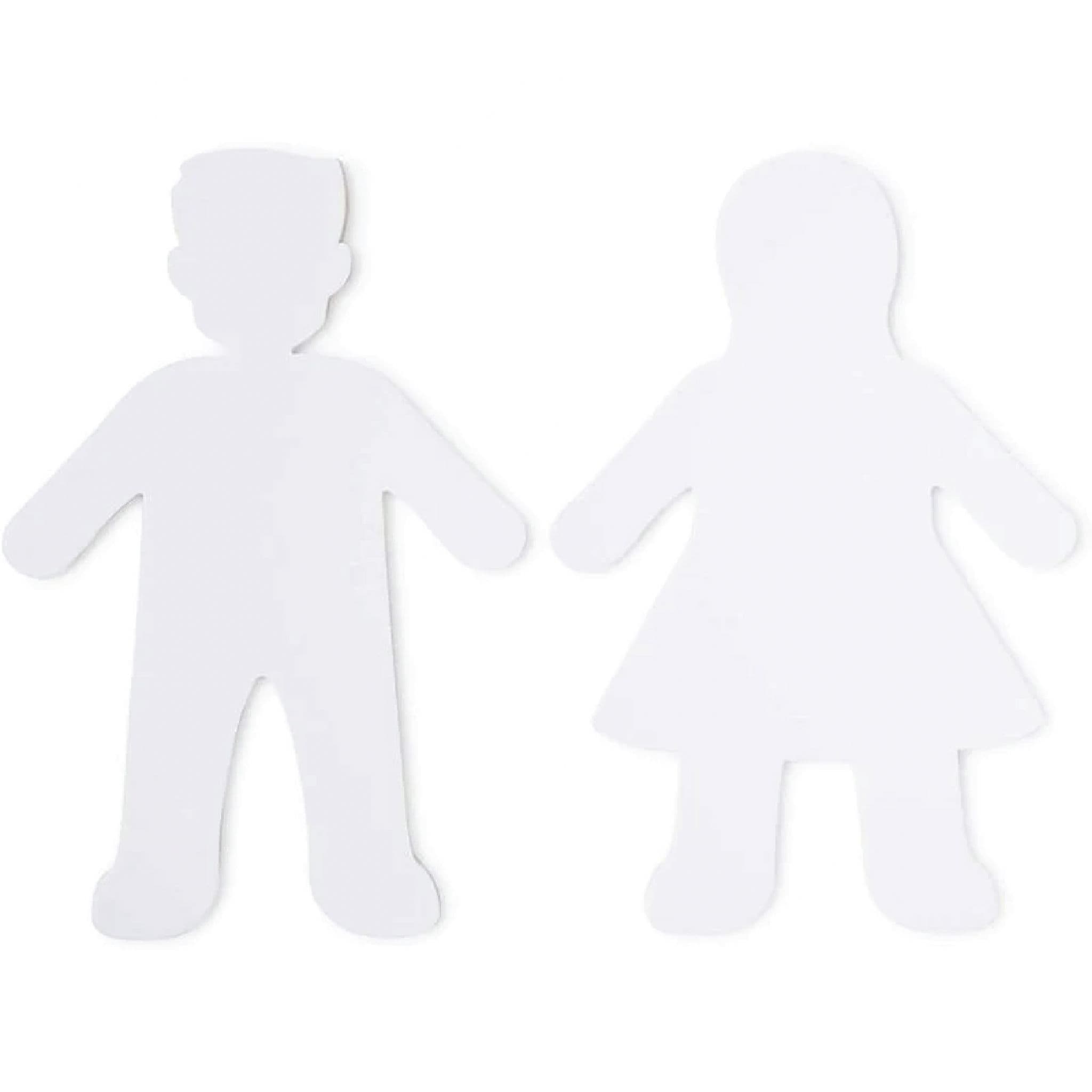 Paper People Cut-outs for Classroom Crafts