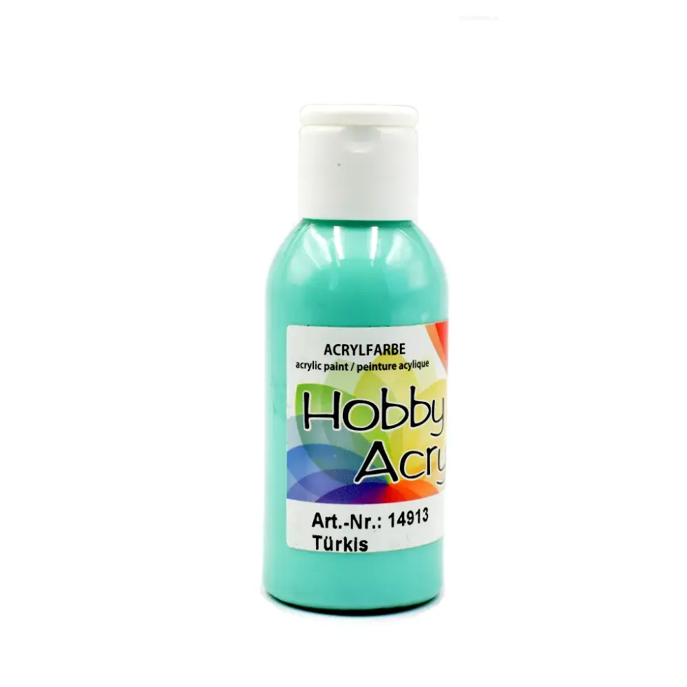 Turquoise Acrylic Paint - 100ml | Dannells