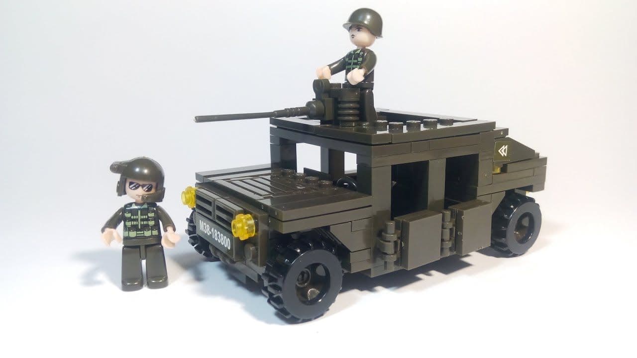 Army Hummer Truck B0297 | Bricks & Blocks Toys | Toy & Model