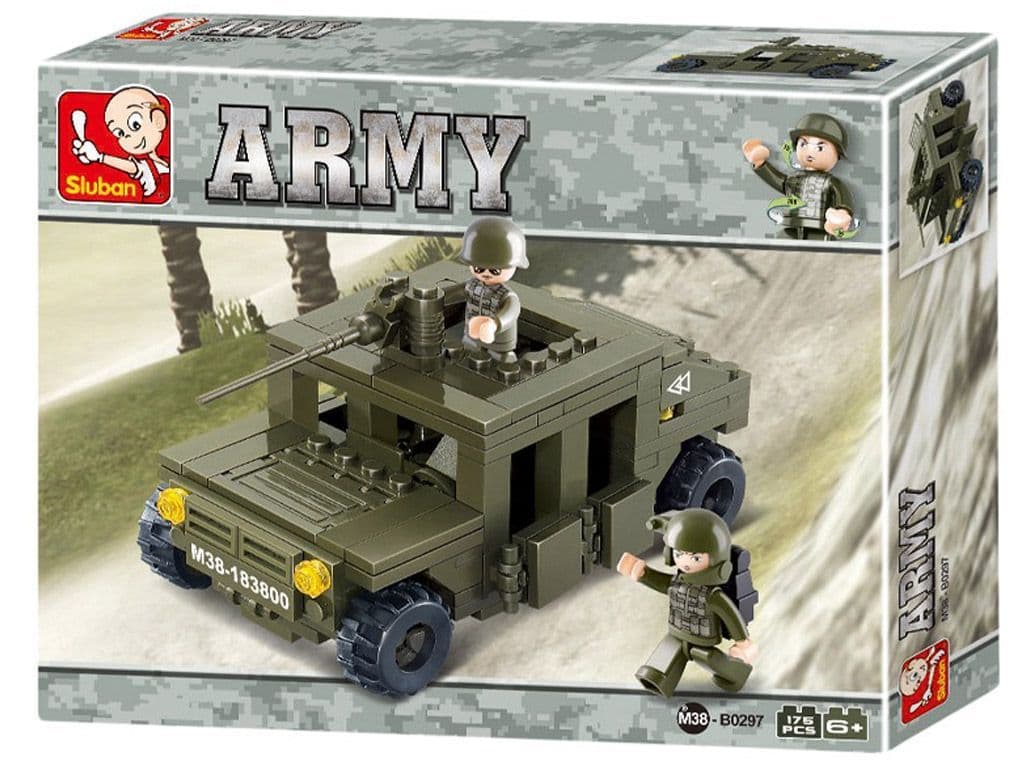 Army Hummer Truck B0297 | Bricks & Blocks Toys | Toy & Model