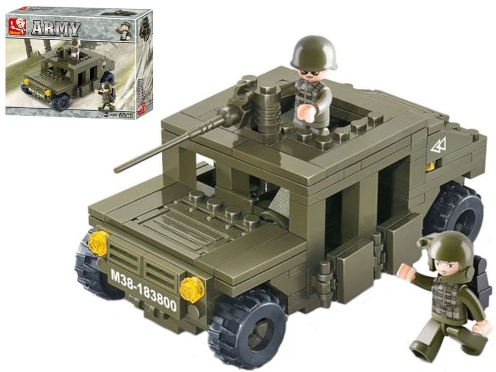 Army Hummer Truck B0297 | Bricks & Blocks Toys | Toy & Model
