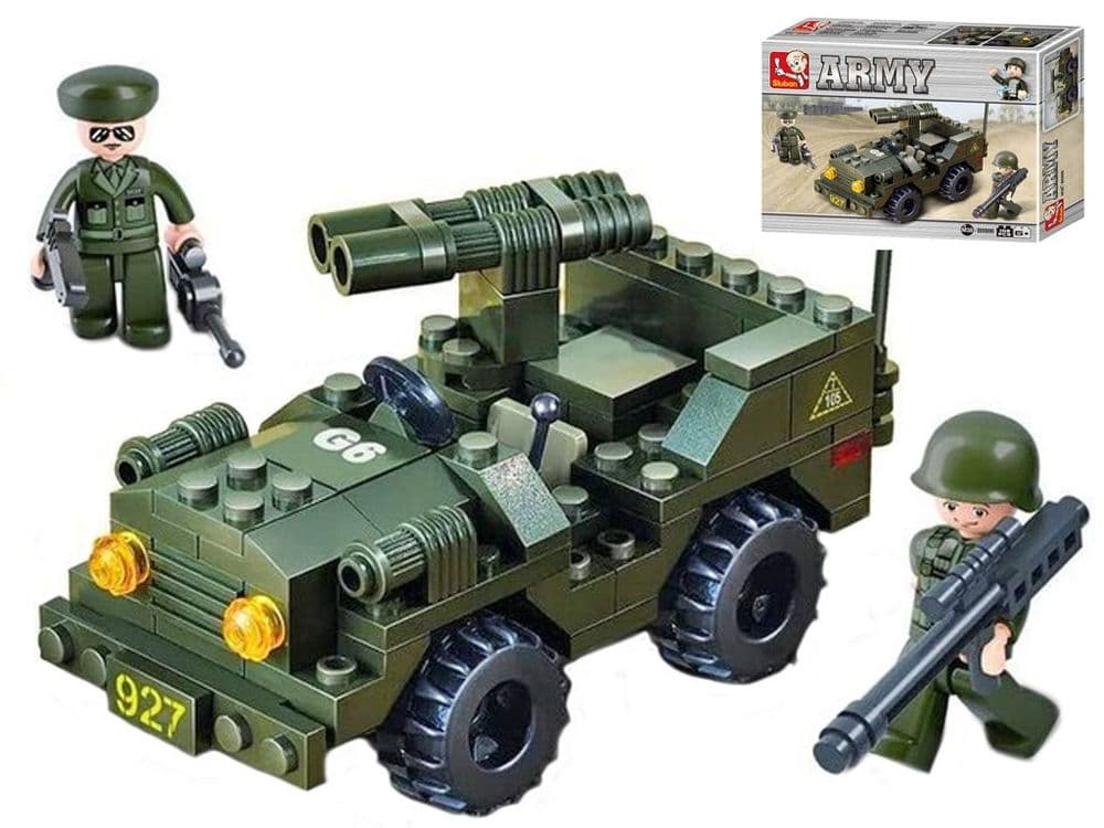 Army Jeep M38 B5800 | Bricks & Blocks Toys | Toy & Model