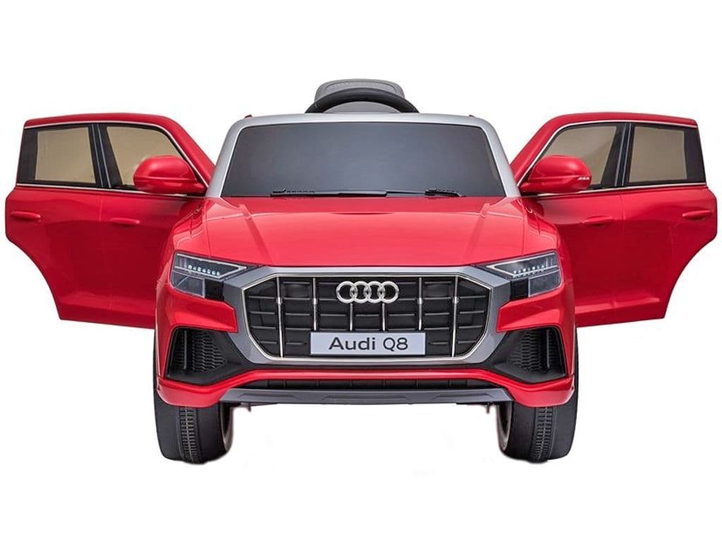 Audi Q8 Quattro SUV Red | Kids Sit On & Ride In Toy Car 12v Electric ...