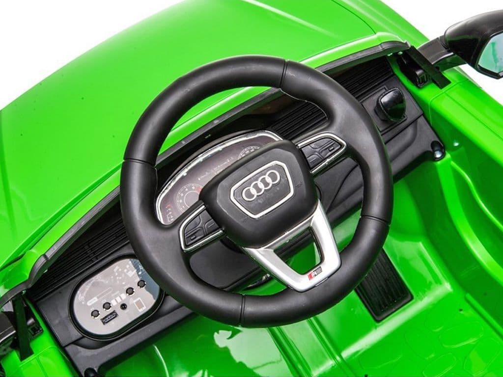 Audi Q8 RS SUV Green Ride On Toy Car HL518G | Toy & Model