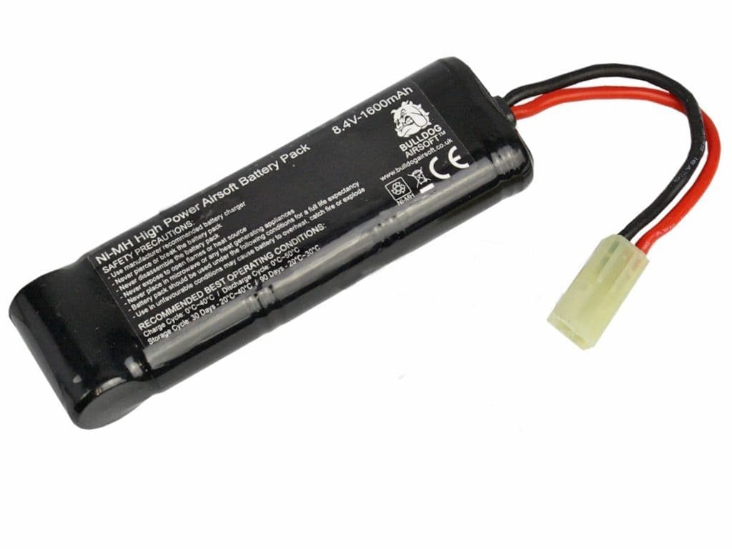Bulldog 8.4v 1600mAh 3x2+1 Block Airsoft Battery | Toy & Model