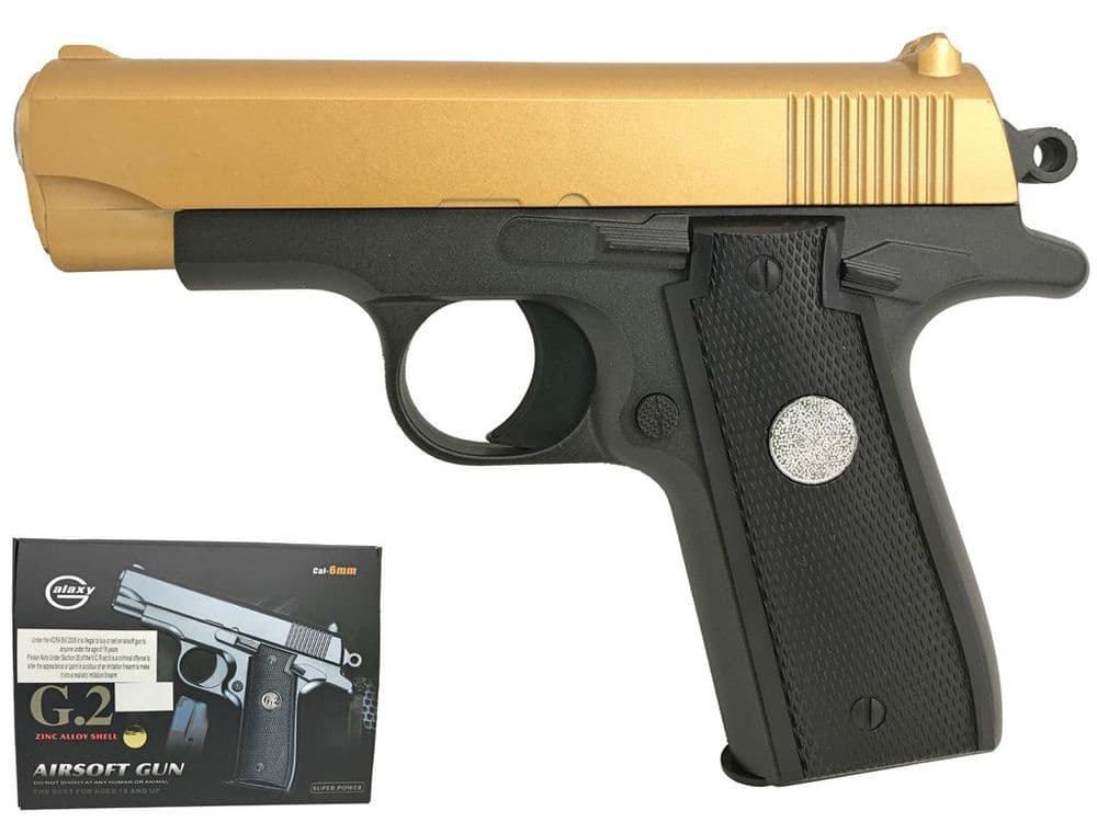 G2 BB Gun 1911 Spring Airsoft Pistol Black 2 Tone | Toy & Model