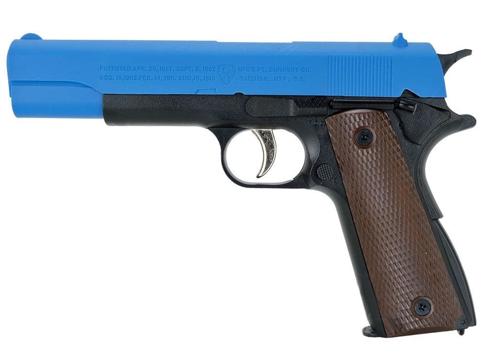 HA135 BB Gun 1911 spring airsoft pistol black 2 tone | Toy & Model