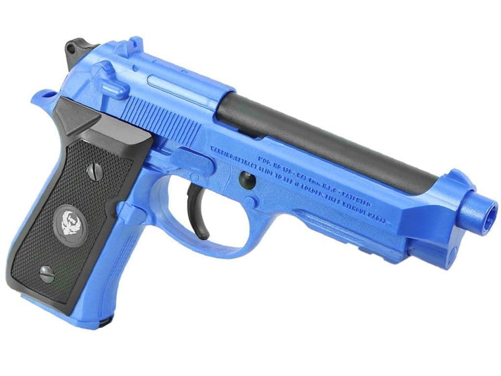 HG126 BB Gun M92 Gas Airsoft Pistol Blue 2 Tone | Toy & Model