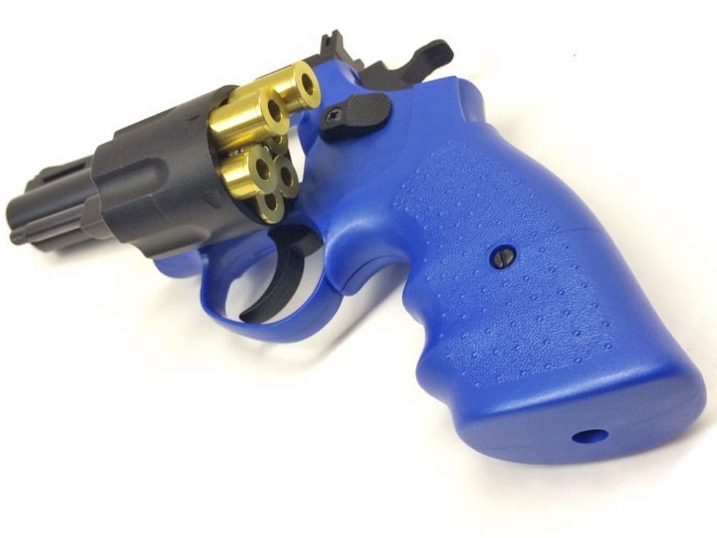 HG132 BB gun gas airsoft python revolver blue black | Toy & Model