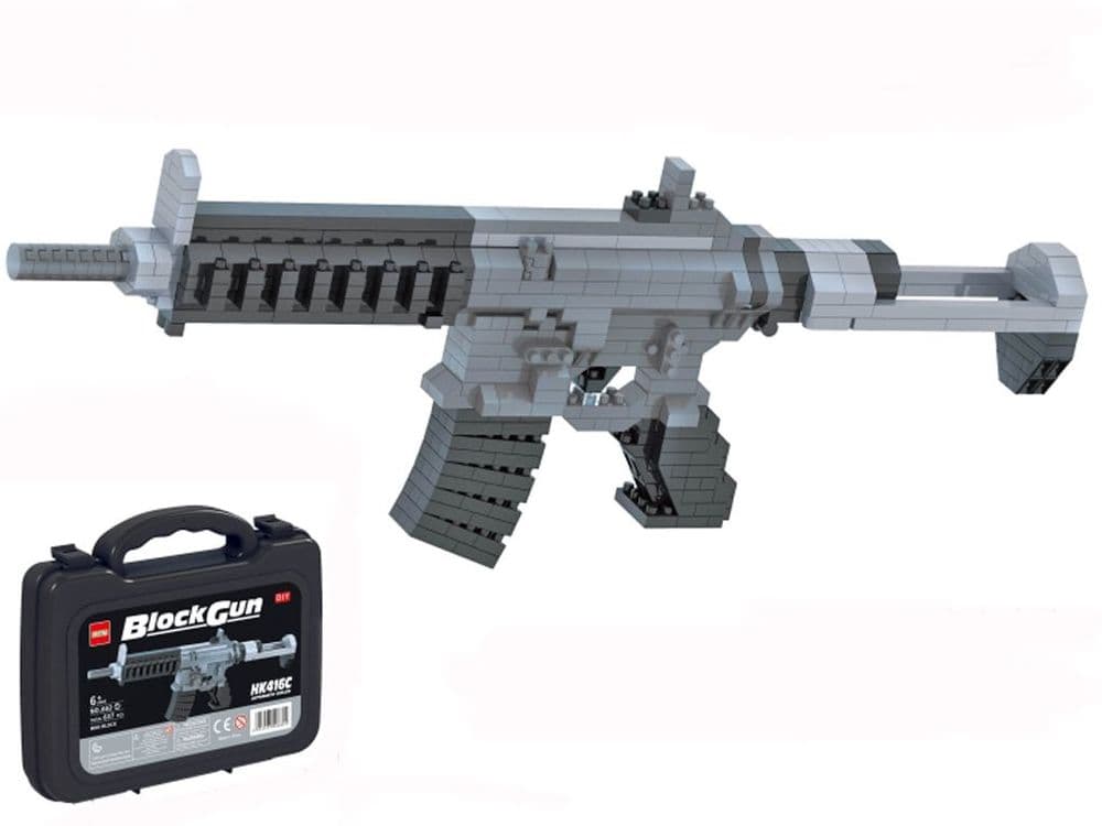 HK416C assault rifle toy mini brick block gun 682-4 | Toy & Model