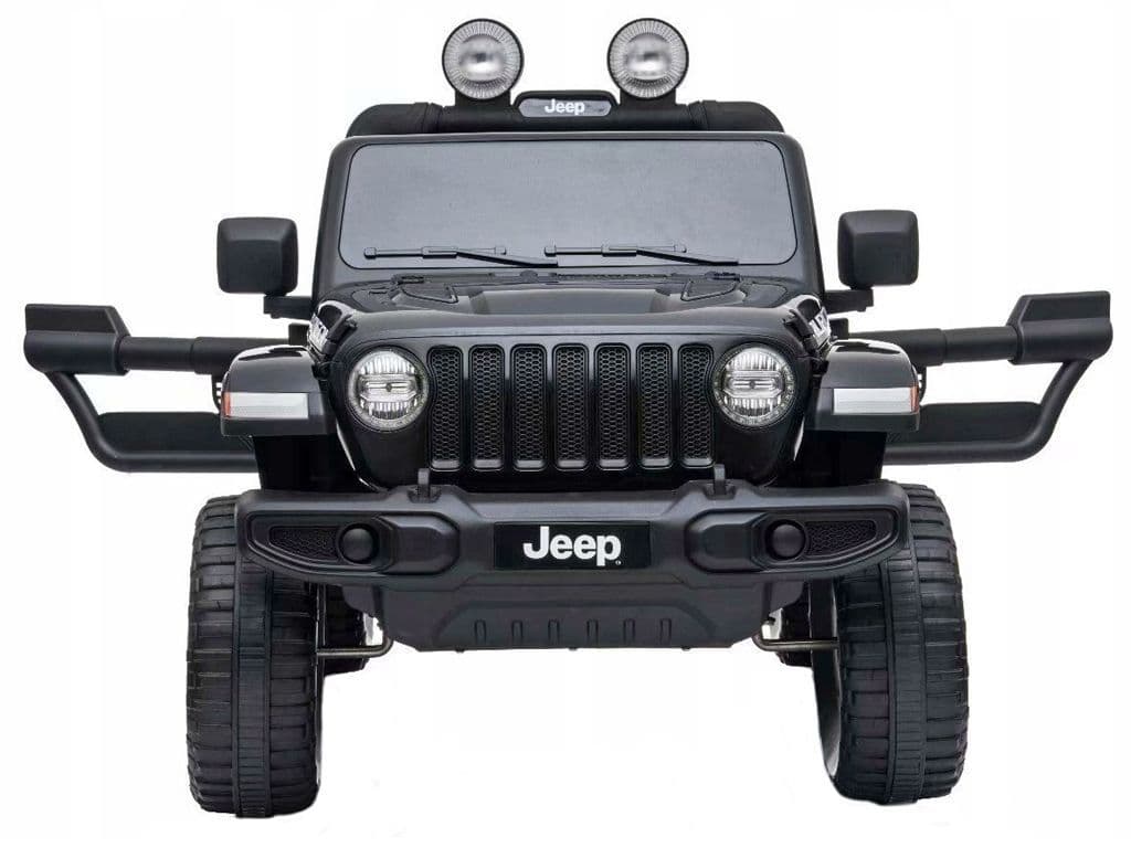 Jeep Wrangler Rubicon Black | Kids Sit In & Ride On Toy Car 12v ...