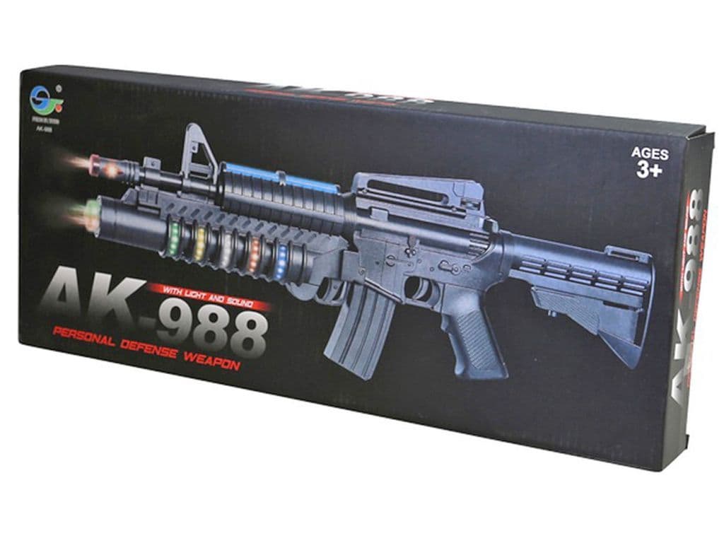 M4 Rifle B/o Sound & Lights Toy Gun AK988 | Toy & Model