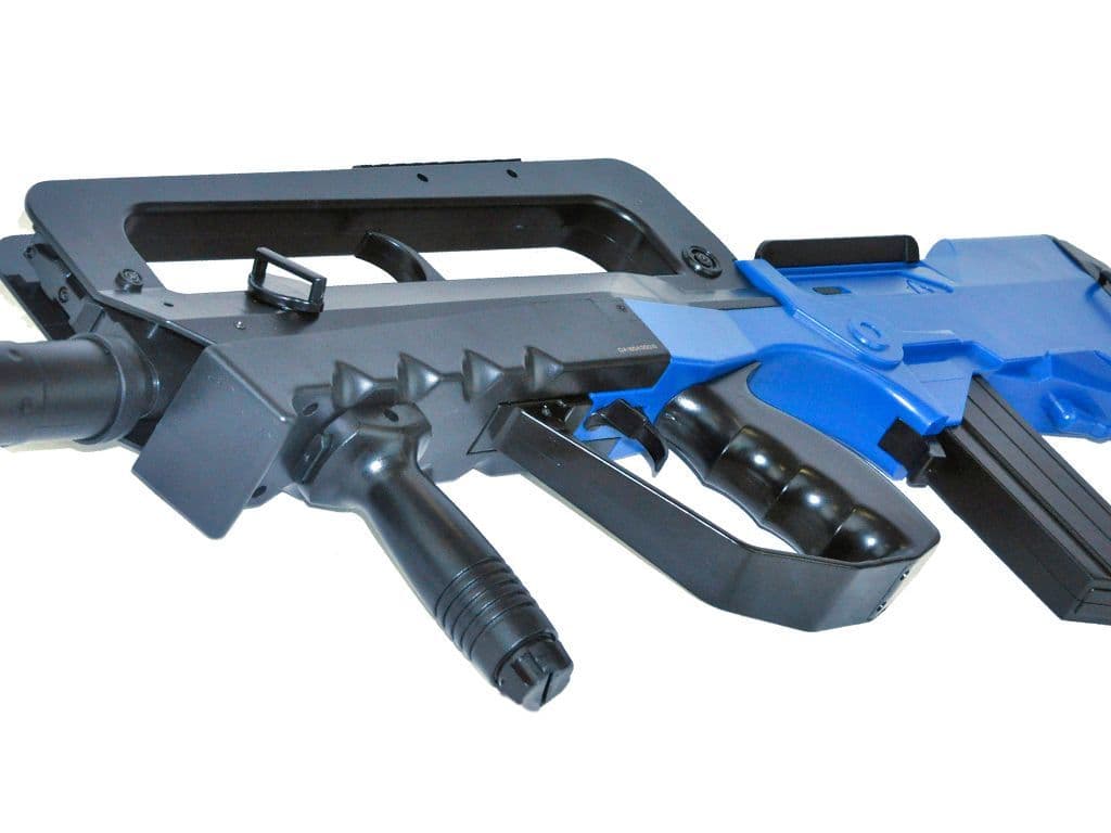 M46 BB gun Famas spring airsoft rifle black 2 tone | toy & model