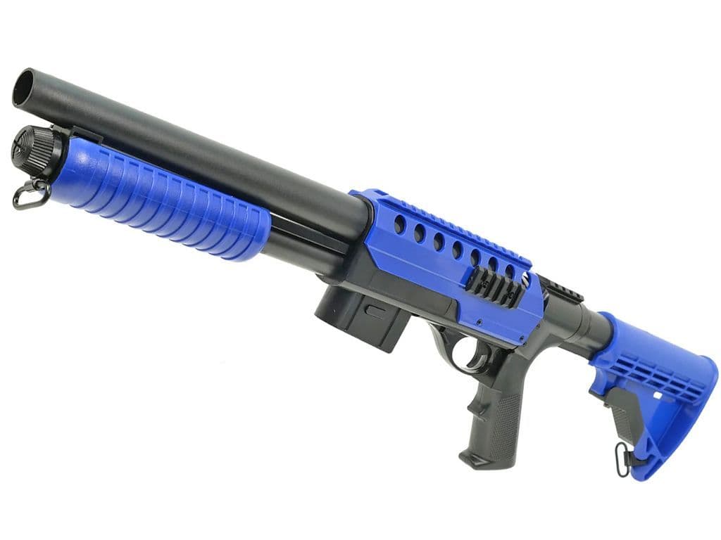 M47D1 BB Gun M500 Spring Airsoft Shotgun Black 2 Tone | Toy & Model
