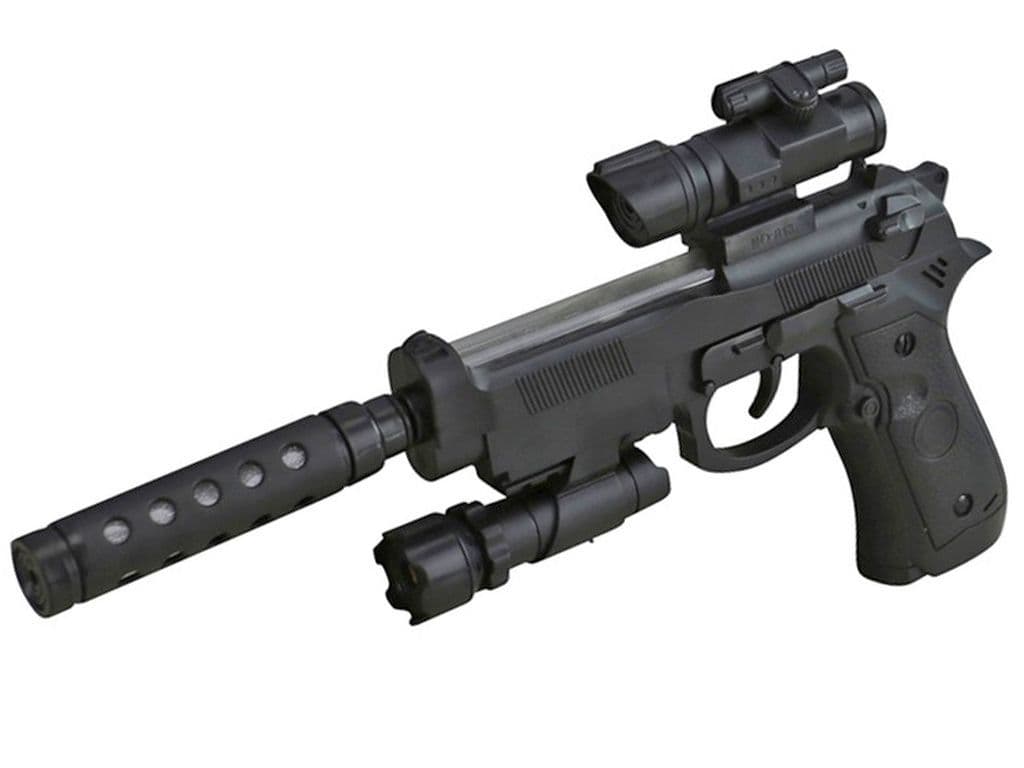 M92 Pistol B/o Sound & Lights Kids Toy Gun 813B | Toy & Model
