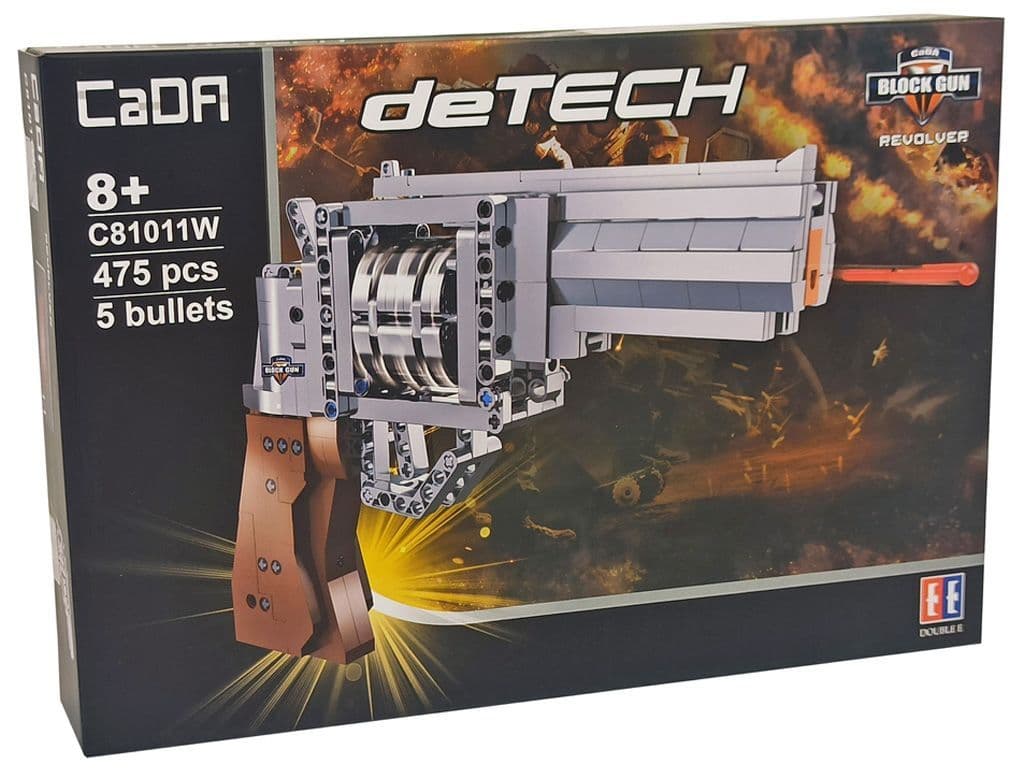 Magnum Revolver Pistol Toy Block Gun C81011W | Toy & Model