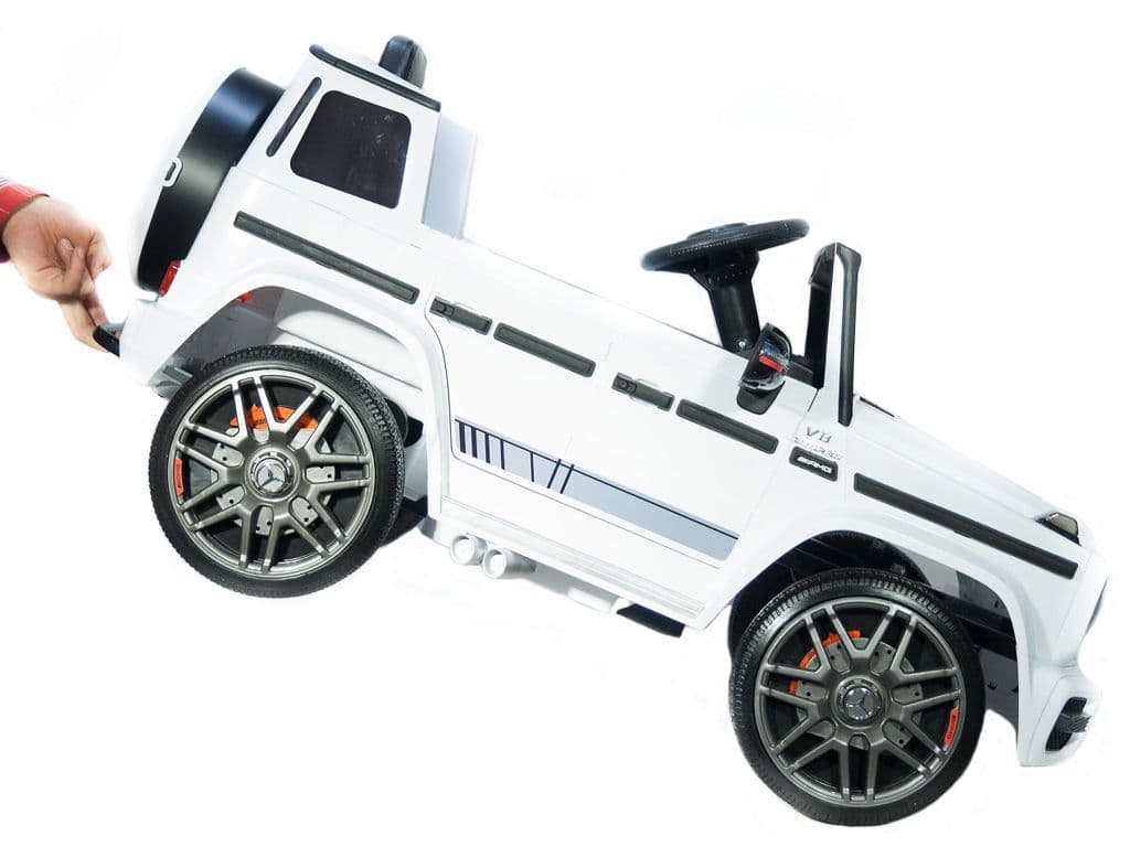 Mercedes G63 AMG 12v toy car white BBH002WH | Toy & Model