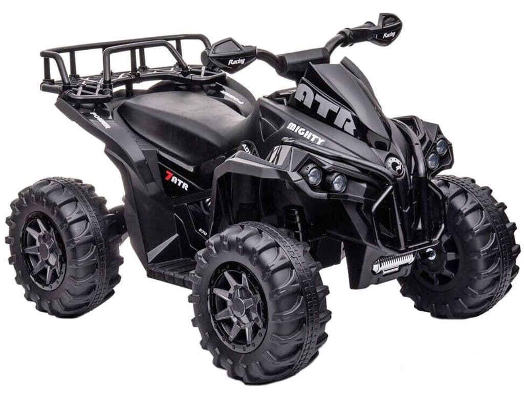 Mighty ATR Black 12v Kids Quad Bike GTS1199K | Toy & Model